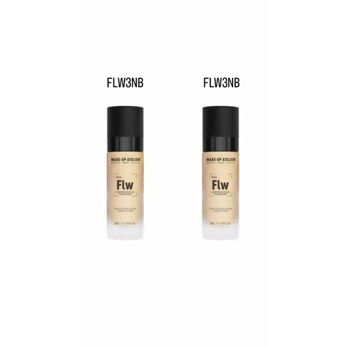 Набор косметики Make-up Atelier Paris водоустойчивый тон FLW3NB и водоустойчивый тон FLW3NB