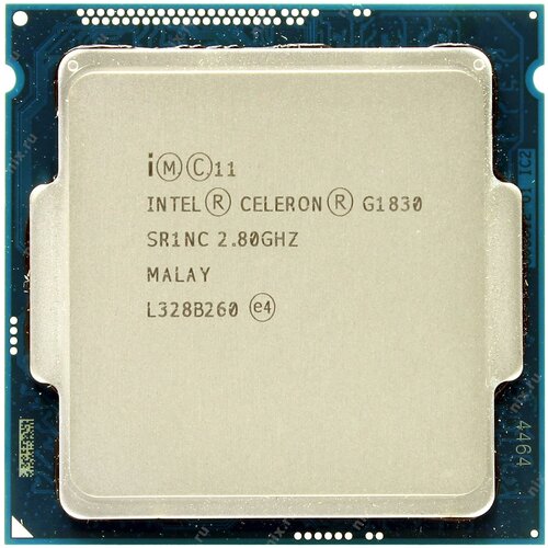 Процессор Intel Celeron G1830 LGA1150,  2 x 2800 МГц, OEM