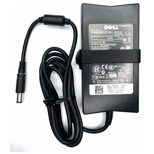 Блок питания (зарядное устройство) для ноутбука Dell PP22L 19.5V 3.34A (7.4-5.0) 65W Slim