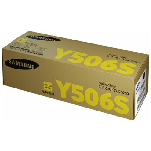 Картридж лазерный SAMSUNG CLT-Y506S желтый (1500ст
