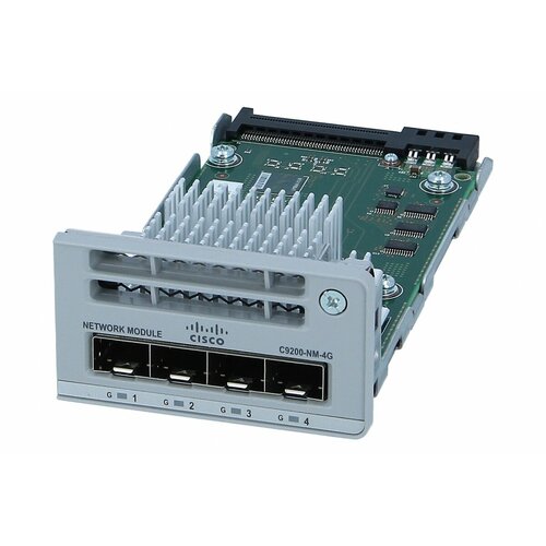 Модуль коммутатора Cisco C9200-NM-4G SFPх4 1G для Catalyst 9200