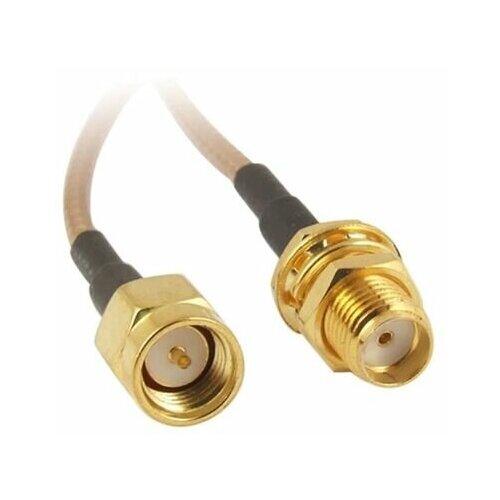 Адаптер для модема (пигтейл) SMA (male) - SMA (female) кабель RG316