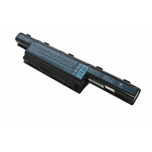 Аккумуляторная батарея для ноутбука Acer Aspire 5741, 5733, 4551, 4741, 4740 7800mAh OEM черная