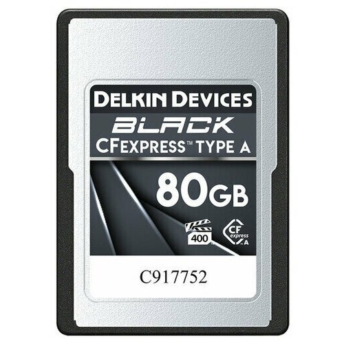 Карта памяти Delkin Devices Black CFexpress Type A 80GB