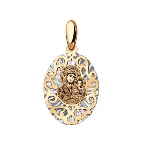 Иконка Красносельский ювелир, красное золото, 585 проба