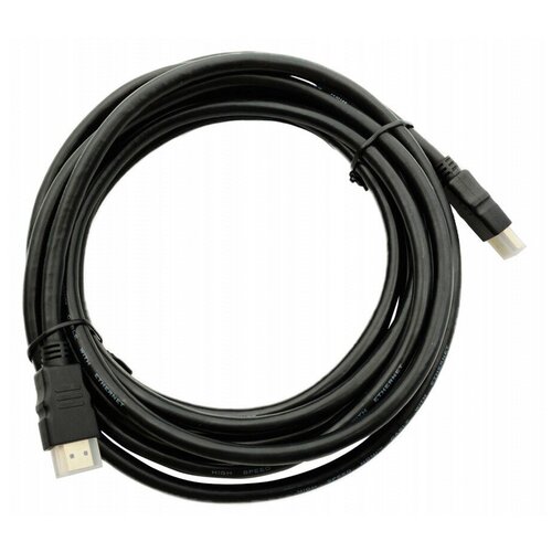 Кабель аудио-видео Buro HDMI (m)/HDMI (m) 5м. Позолоченные контакты черный (BHP HDMI 2.0-5)