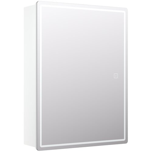 Шкаф-зеркало для ванной VIGO Geometry 600, (ШхГхВ): 60х17х79 см, белый
