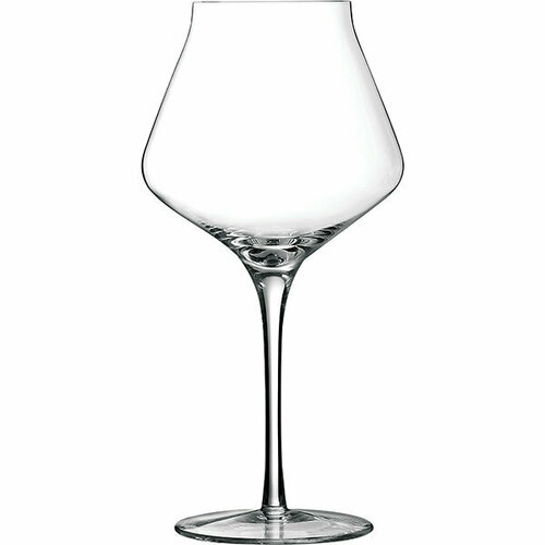 Бокал для вина "Ревил ап", хр. стекло, 0,55л, D-11, H-23,6см, прозр.