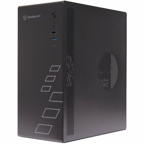 Компьютер Raskat Standart 300 (Core i3-12100 3.3 ГГц, 16 Гб, SSD 480 Гб, Intel UHD Graphics 730, no OS) черный