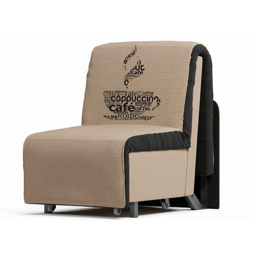 Кресло-кровать Elegance 90Я (с ящиком) Coffee Mura 22-100 (93х110х95, СМ 93х203)