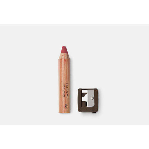 Карандаш для макияжа губ и щек KIKO MILANO, GREEN ME LIPS & CHEEKS 3.95мл