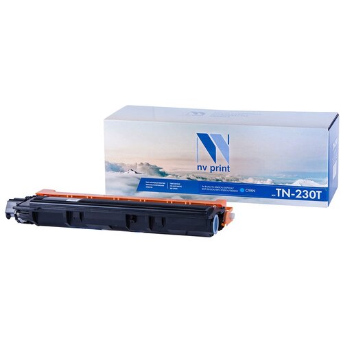 Картридж NV Print TN-230T Cyan для Brother, 1400 стр, голубой