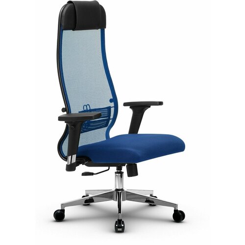 Компьютерное офисное кресло Metta Комплект 18/2D, осн. 004 (17834), Синее