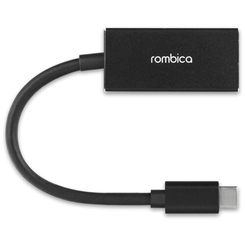 Переходник/адаптер Rombica USB Type-C - mini DisplayPort (TC-00210), 0.2 м, черный