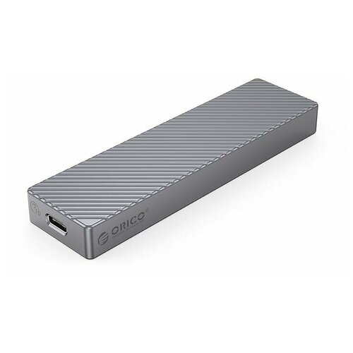 Корпус для SSD M.2 NVMe/ NGFF(SATA), USB3.1 Gen2 Type-C (10 Гбит/с), Orico FV15C3-G2, серый (ORICO-FV15C3-G2-GY-BP)