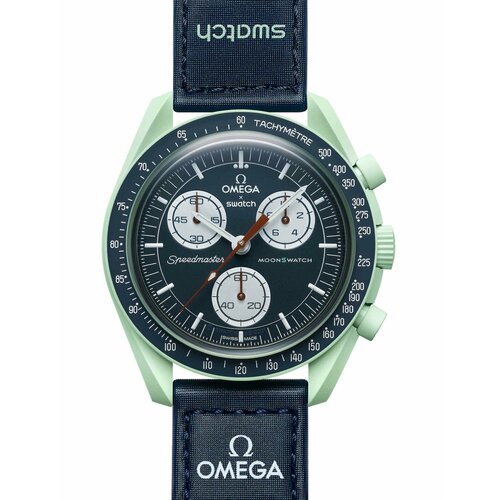 Наручные часы swatch, синий, зеленый
