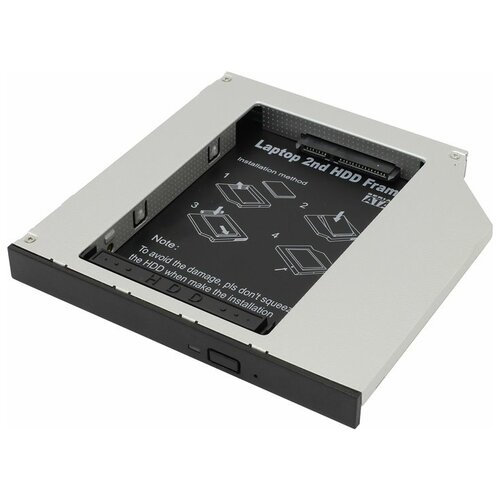 Переходник для HDD/SSD  ESPADA SS12, серебристый/черный