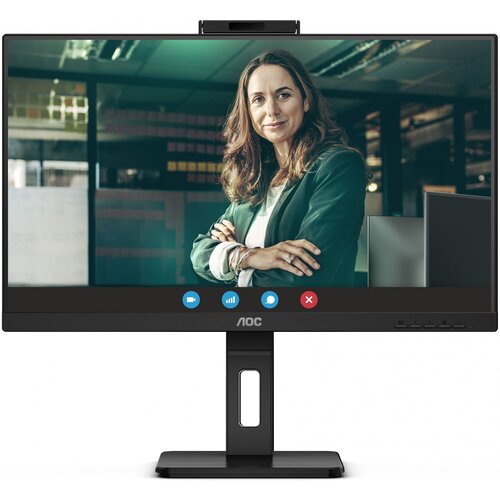 Монитор AOC 24P3CW black 23.8" 1920x1080, 75Hz, IPS LED, 4ms, HDMI/M/M/DP/USB