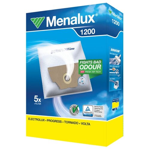 Menalux Синтетические пылесборники 1200, белый, 5 шт.