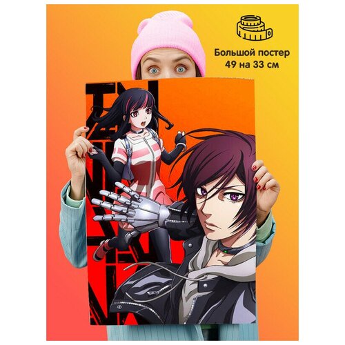 Постер плакат аниме Акудама драйв Akudama Drive