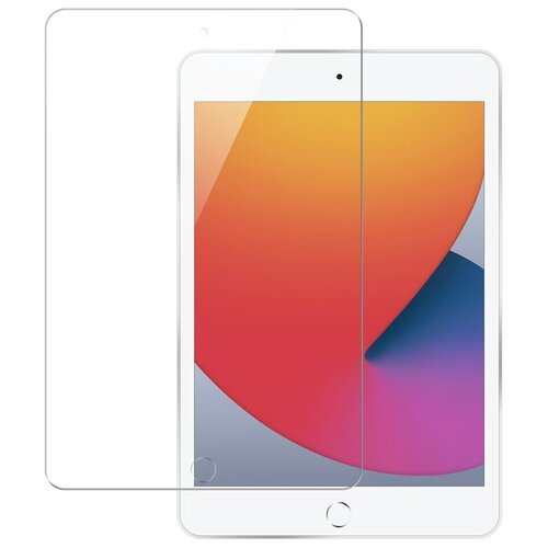 Полноэкранное защитное закаленное стекло Premium Tempered Glass для Apple iPad 7-10.2"(2019) / 8-10.2"(2020) / 9-10.2"(2021)