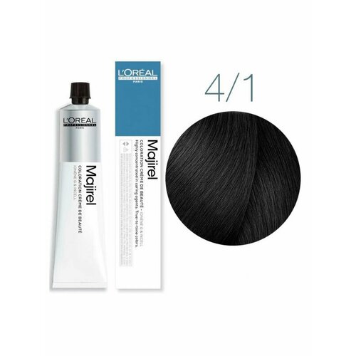 L'Oreal Professionnel Majirel Cool Inforced краска для волос, 4.1 шатен пепельный, 50 мл