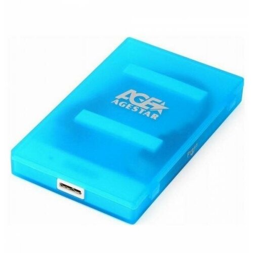 Внешний корпус для HDD AGESTAR 3UBCP1-6G (BLUE)