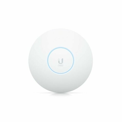 Точка доступа Ubiquiti UniFi 6 AP Enterprise 2,4+5+6 ГГц, 6E, 4х4 MU-MIMO, 802.3at, 1х 2,5G RJ45