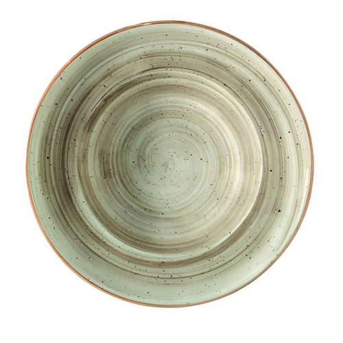 Тарелка для пасты Bonna, серия Aura Terraine, диаметр 30 см, 550мл, фарфор, цвет бежевый