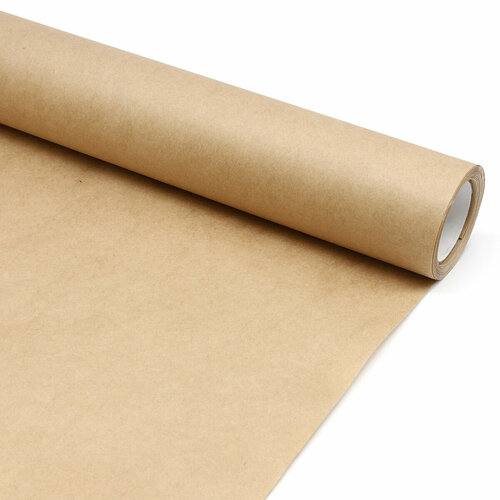 Крафтовая бумага упаковочная 70г/м2, 70см*10м