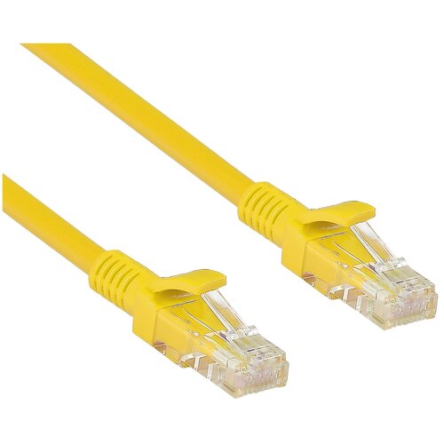 Патч-корд ExeGate UTP-RJ45-RJ45-5e-5M-YL (EX282031RUS)