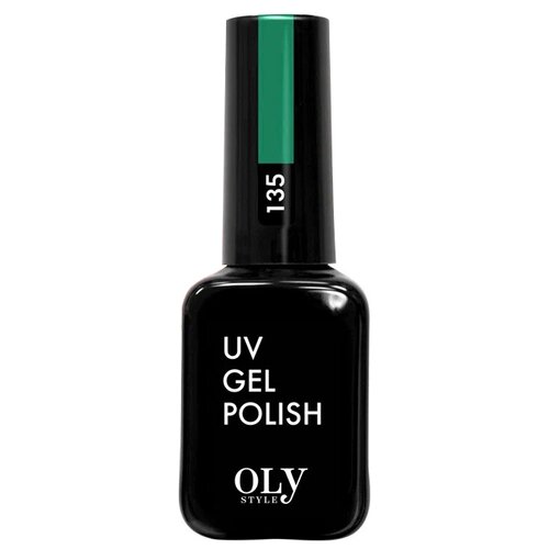 Olystyle гель-лак для ногтей UV Gel Polish, 10 мл, 135 изумруд