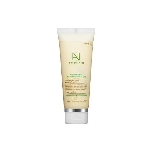 AMPLE: N, purifying shot pumpkin enzyme peeling gel, пилинг – гель с энзимами тыквы, 100 мл