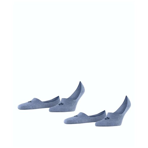 Подследники Burlington, 2 пары, размер 41-42, синий, бирюзовый
