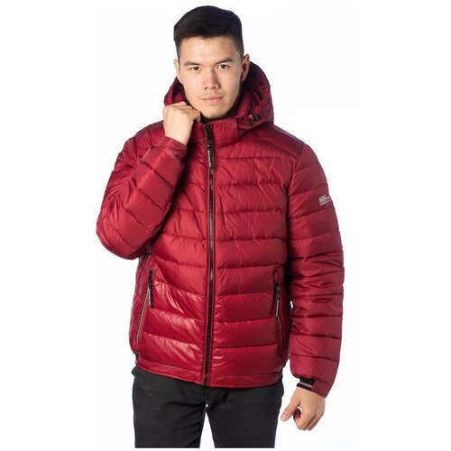 Куртка INDACO FASHION, размер 52, красный