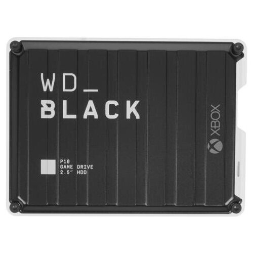 Внешний жесткий 2,5" WESTERN DIGITAL 2ТБ USB 3.0 WD P10 Game Drive FOR XBOX WD_Black WDBA6U0020BBK-WESN