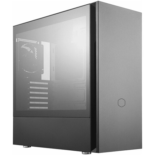 Корпус ATX Cooler Master Silencio S600 TG, Midi-Tower, без БП, черный [mcs-s600-kg5n-s00]