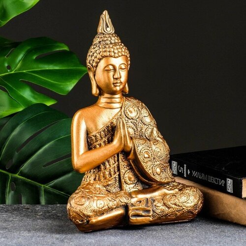Хорошие сувениры Фигура "Будда средний" бронза, 12х20х29см
