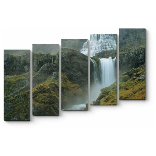 Модульная картина Водопад Диньянди100x70