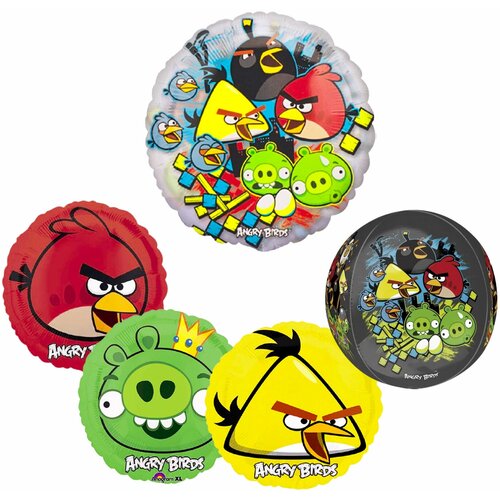 Энгри Бердз, Angry Birds набор шаров для гелия
