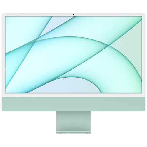 24" Моноблок Apple iMac 24" 2021 г. Z12U0020S, 4480x2520, Apple M1 2.064 ГГц, RAM 16 ГБ, SSD 256 ГБ, Apple M1 8-Core, MacOS, зелeный