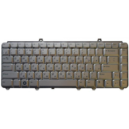 Клавиатура для ноутбука Dell Inspiron 1520 русская, серебристая