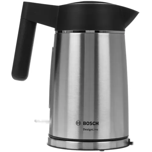 Чайник электрический Bosch TWK5P480 1.7 л серебристый, черный