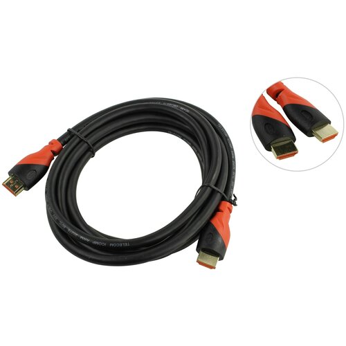 Кабель HDMI-19M --- HDMI-19M ver 2.0 4K*60Hz,3m TELECOM PRO