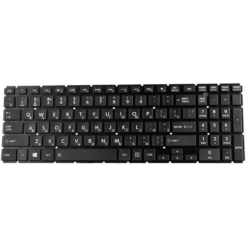 Клавиатура для ноутбука Toshiba L50 p/n: AEBLIA00010, MP-13R86TQ-920, 9Z. NBCBQ.001, AEBLIU01110, NS