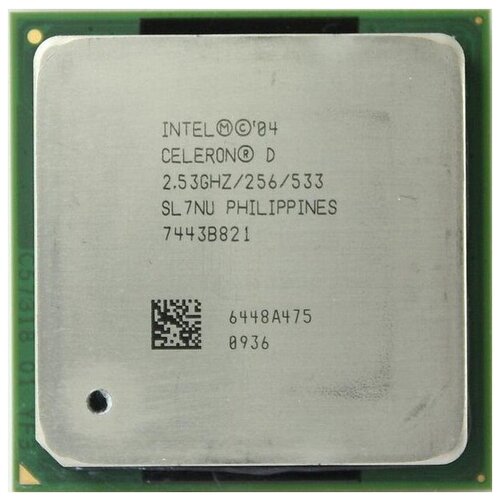 Процессор Intel Celeron D 325 Prescott S478,  1 x 2533 МГц, OEM