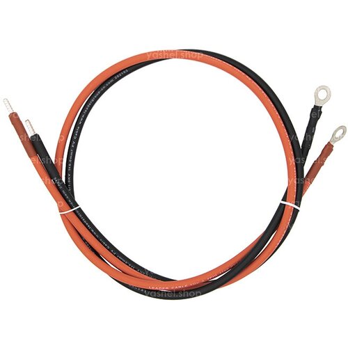 Силовой кабель для подключения контроллера заряда к АКБ, Сечение 16 мм. Длина 1.5 метра