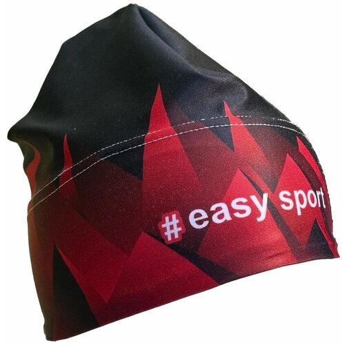 Шапка EASY SKI Спортивная шапка, размер L, красный, черный