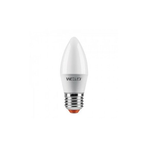 Светодиодная LED лампа Wolta лампа свеча C37 E27 10W(825lm) 3000K 2K 112X37 25YC10E27 (упаковка 10 штук)