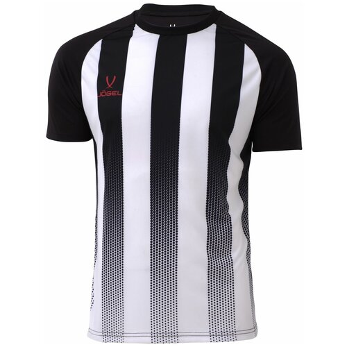 Футболка спортивная Jogel Футболка игровая Camp Striped Jersey от Jogel. Детская. Цвет: белый/черный. Размер: XS., размер YS, белый, черный